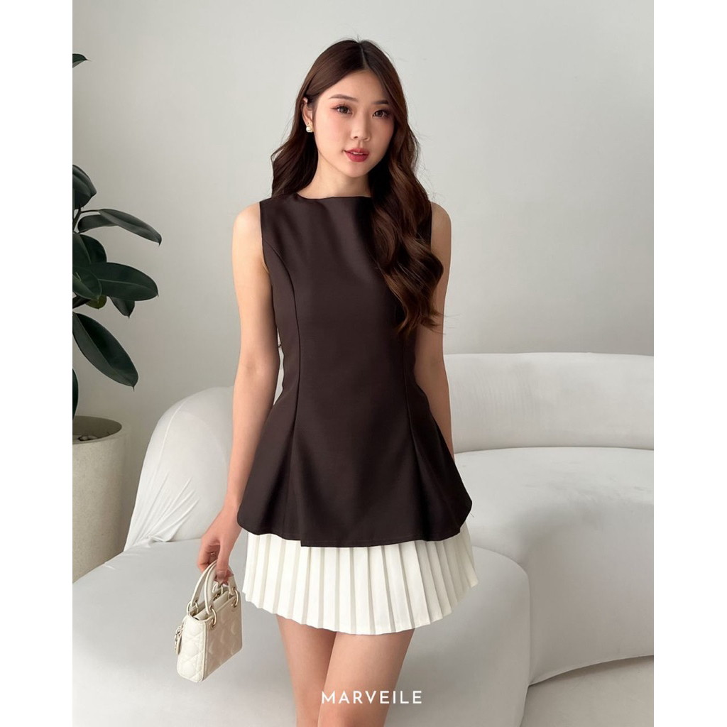 Jual [ Marveile ] Bev Top / Tops Wanita | Shopee Indonesia
