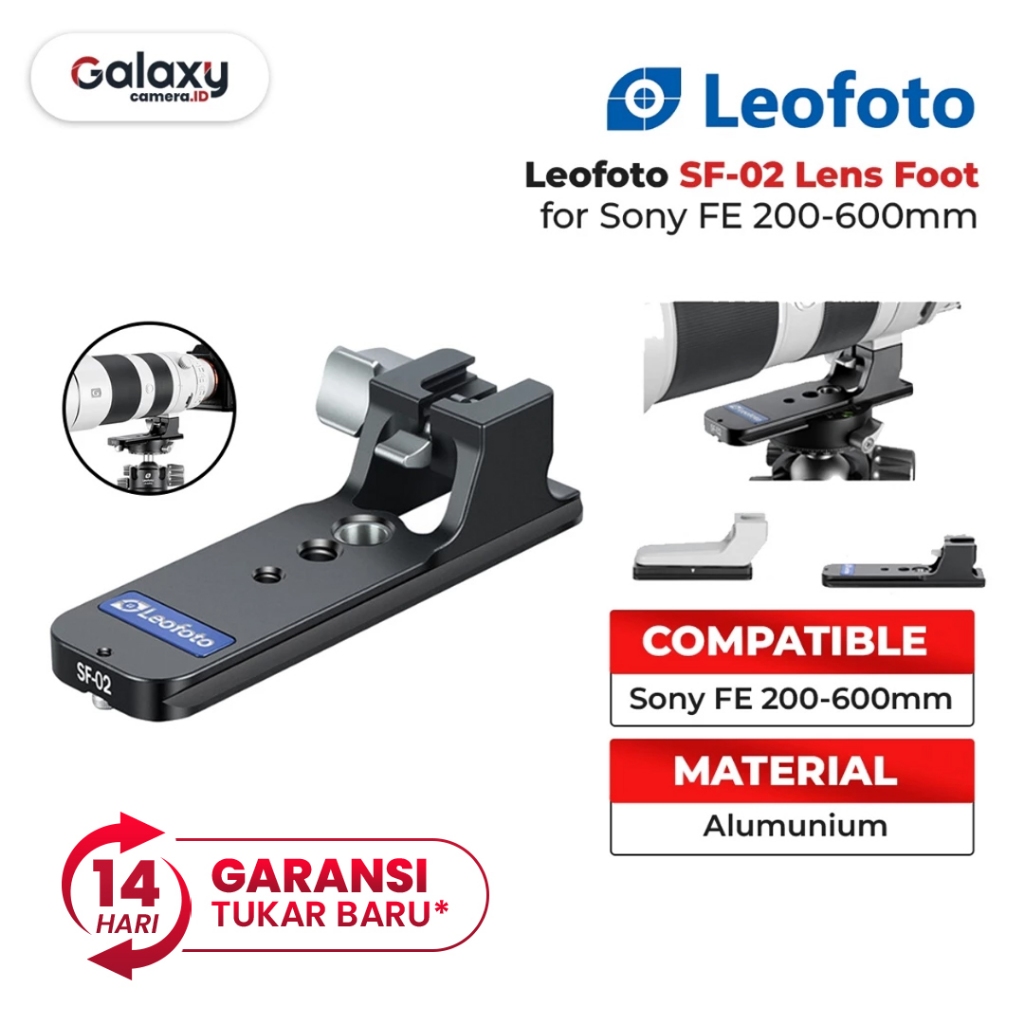 Jual Leofoto SF-02 Lens Foot for Sony FE 200-600mm f5.6-6.3 G OSS Lens | Shopee Indonesia