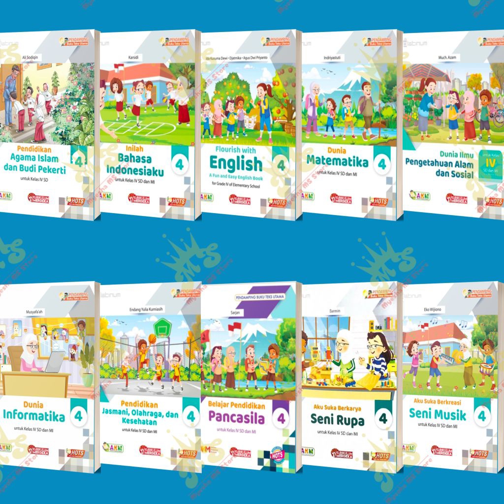 Jual Paket Buku Platinum Penerbit Tiga Serangkai Kelas 4 SD Kurikulum Merdeka Revisi Terbaru ...