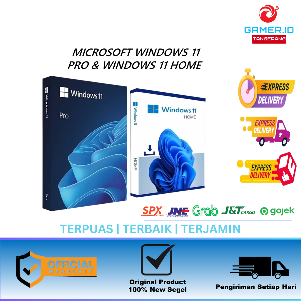 Jual JUAL MICROSOFT WINDOWS 11 PRO & WINDOWS 11 HOME PRODUCT KEY ...