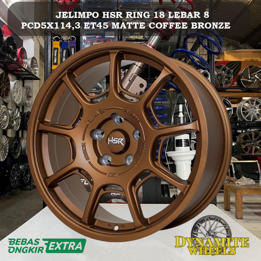 Jual velg mobil innova ring 18 lebar 8 hsrjelimpo untuk terios xpander ...