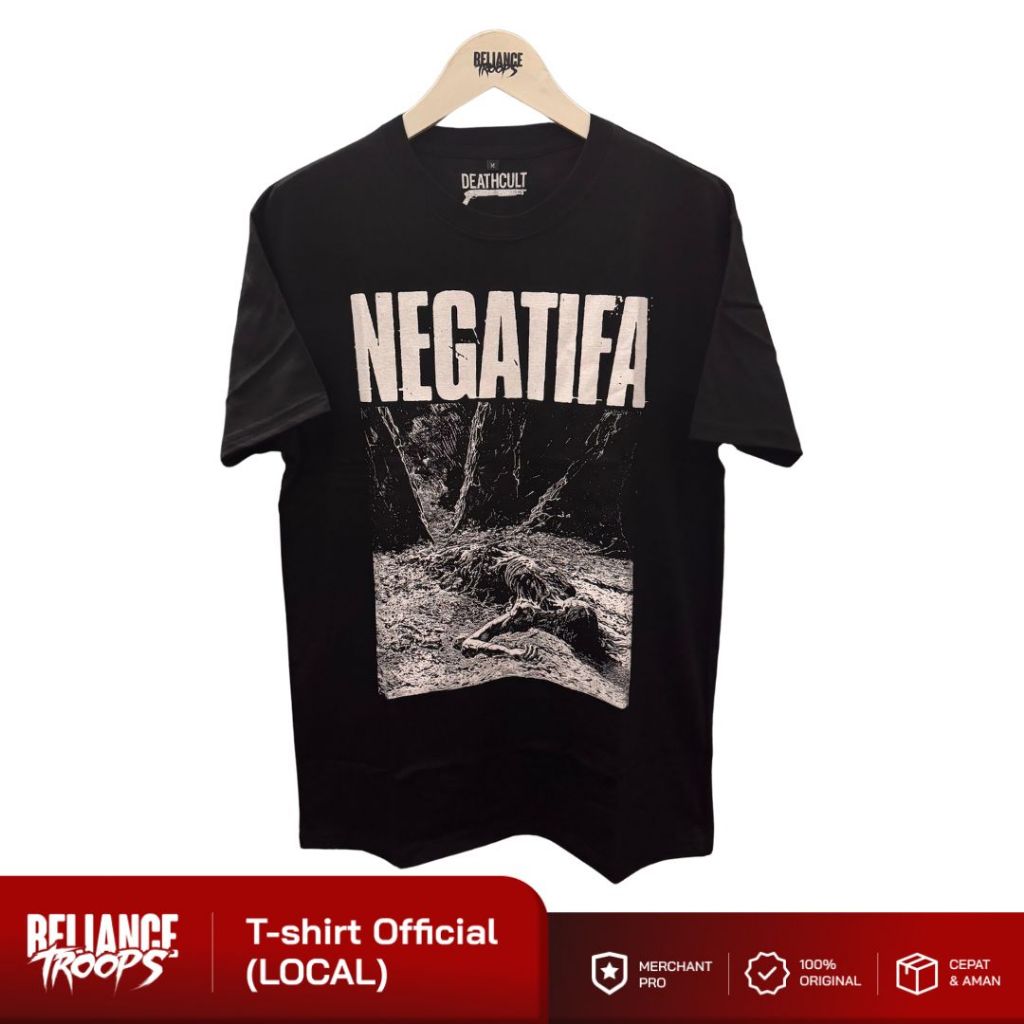 Jual T-shirt Official | Negatifa - S/T (Self Titled) | Shopee Indonesia