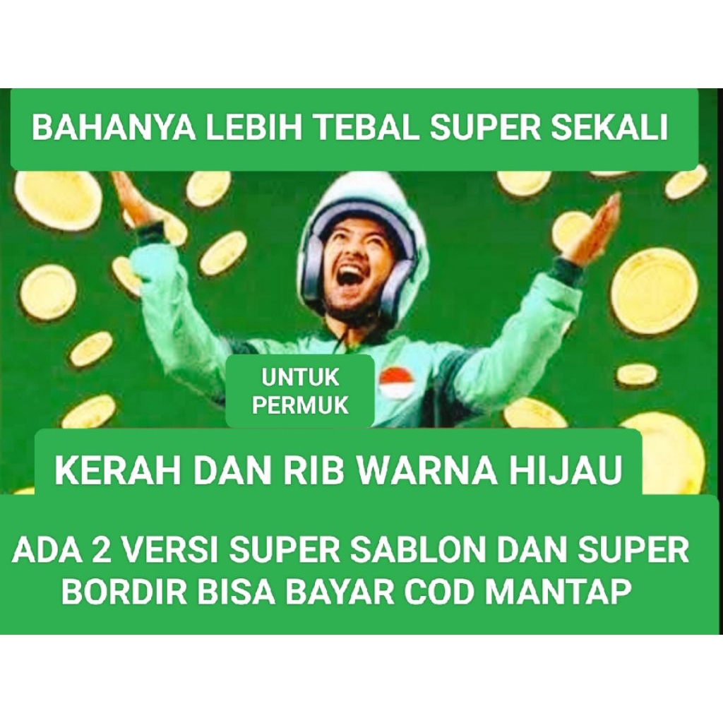 Jual PROMO HANYA HARI INI BOMBER PERMUK SUPER SABLON DAN SUPER BORDIR ...
