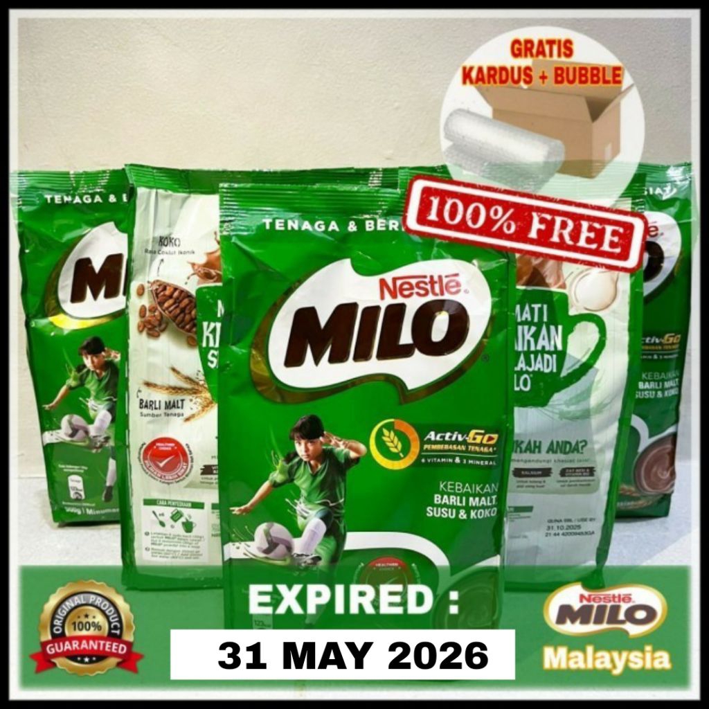 Jual Milo Malaysia - Original (900 gram) | Shopee Indonesia