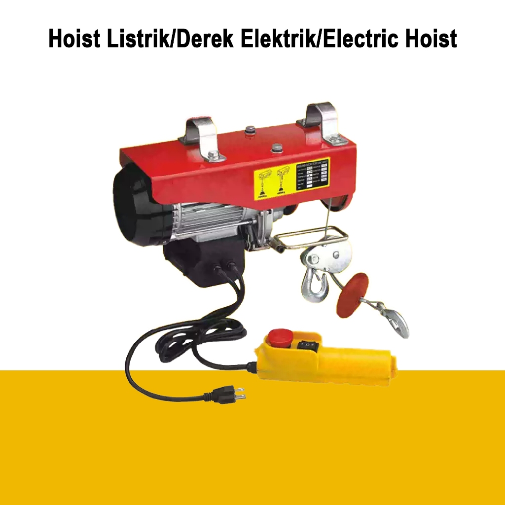 Jual Electric Hoist PA400/Kerekan listrik/ Max weight 400kg | Shopee ...