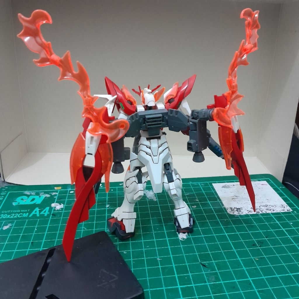 Jual WING GUNDAM ZERO HONOO CUSTOM BANDAI HG 144 BEKAS | Shopee Indonesia