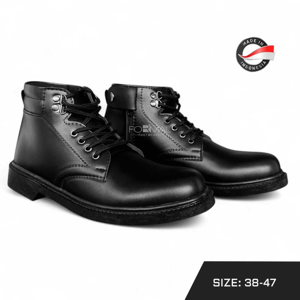Jual Sepatu Pdh Pria Pantofel Formal - Tali Resleting Standar Dinas ...