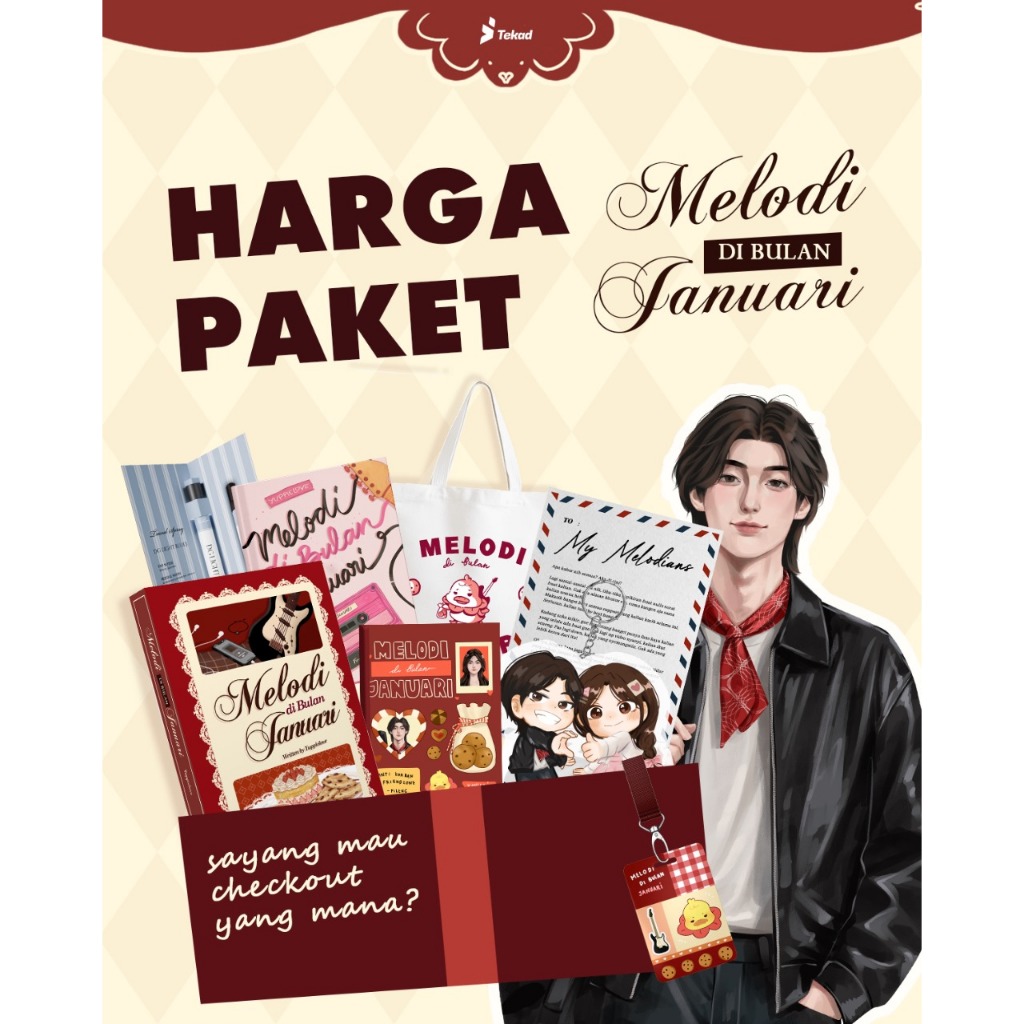 Jual Novel - MELODI DI BULAN JANUARI - Yuppielove - TEKAD | Shopee ...