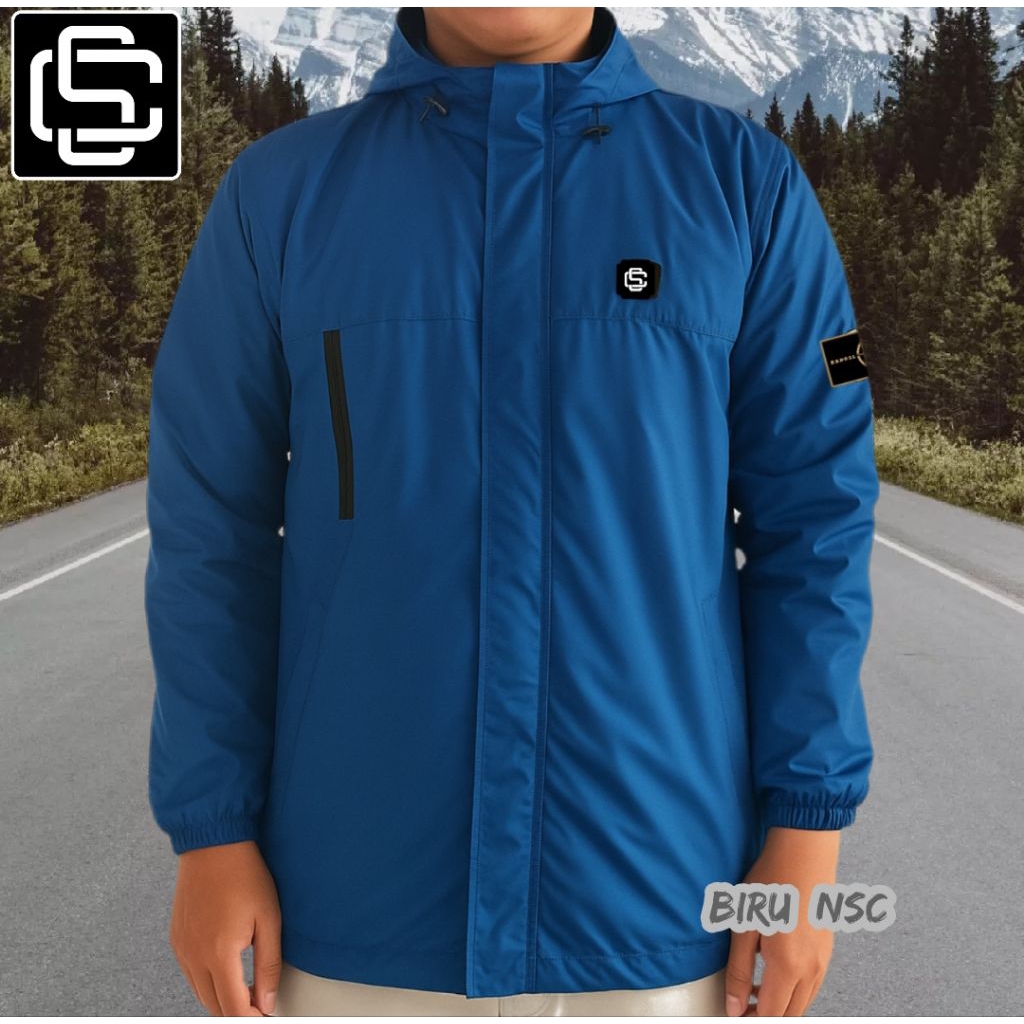 Jual JAKET WARNA BIRU NSC JAKET MOTOR TERBARU JAKET OUTDOOR JAKET MOTOR ...