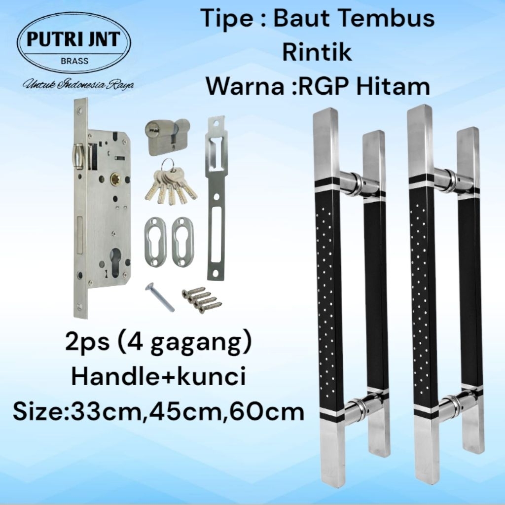 Jual HANDLE PINTU BAUT TEMBUS TIPE RGP | Shopee Indonesia