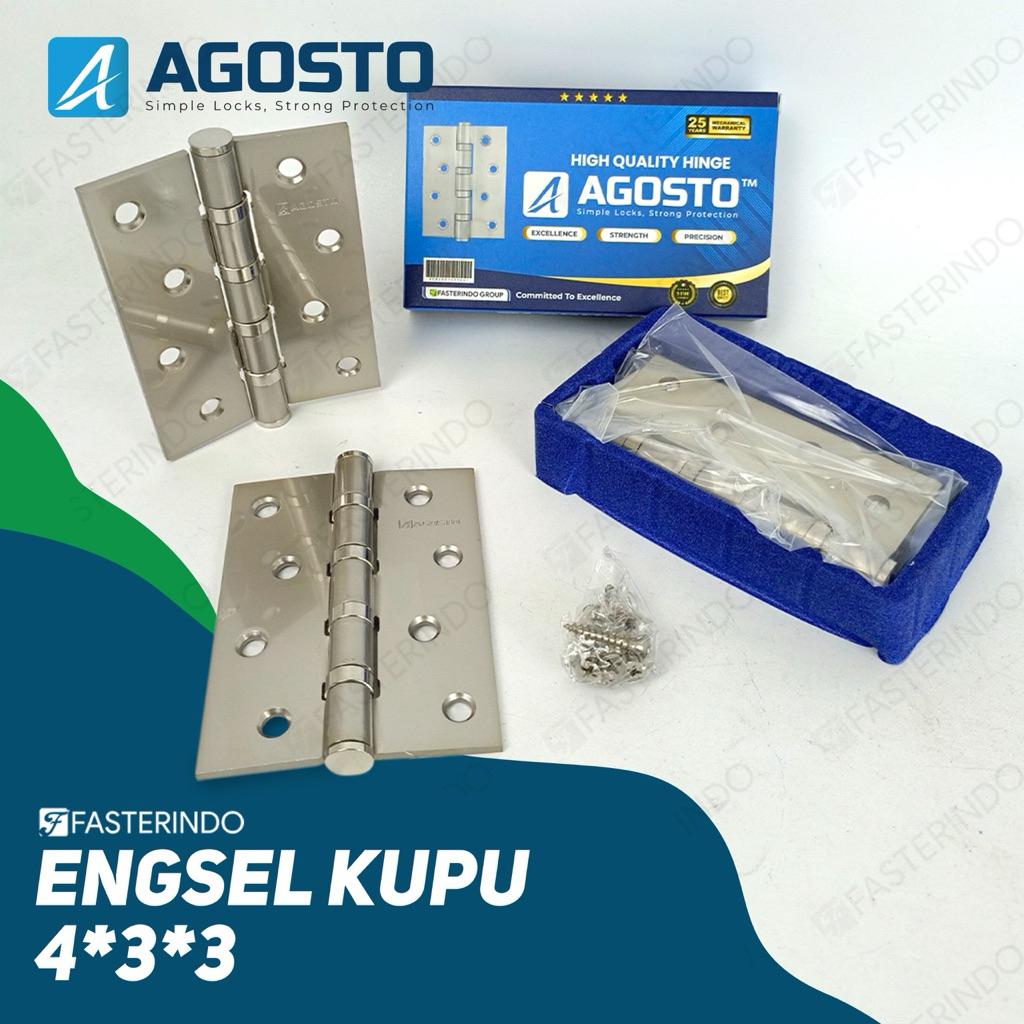 Jual Engsel Pintu / Engsel Pintu Rumah / Engsel Jendela / Engsel 4 Inch ...