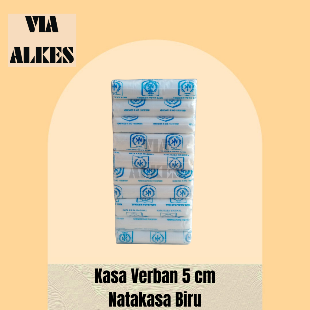 Jual Kasa Verban 5 cm Nata Kasa Massinal Kasa Verban BIRU 1 Pac Kasa ...