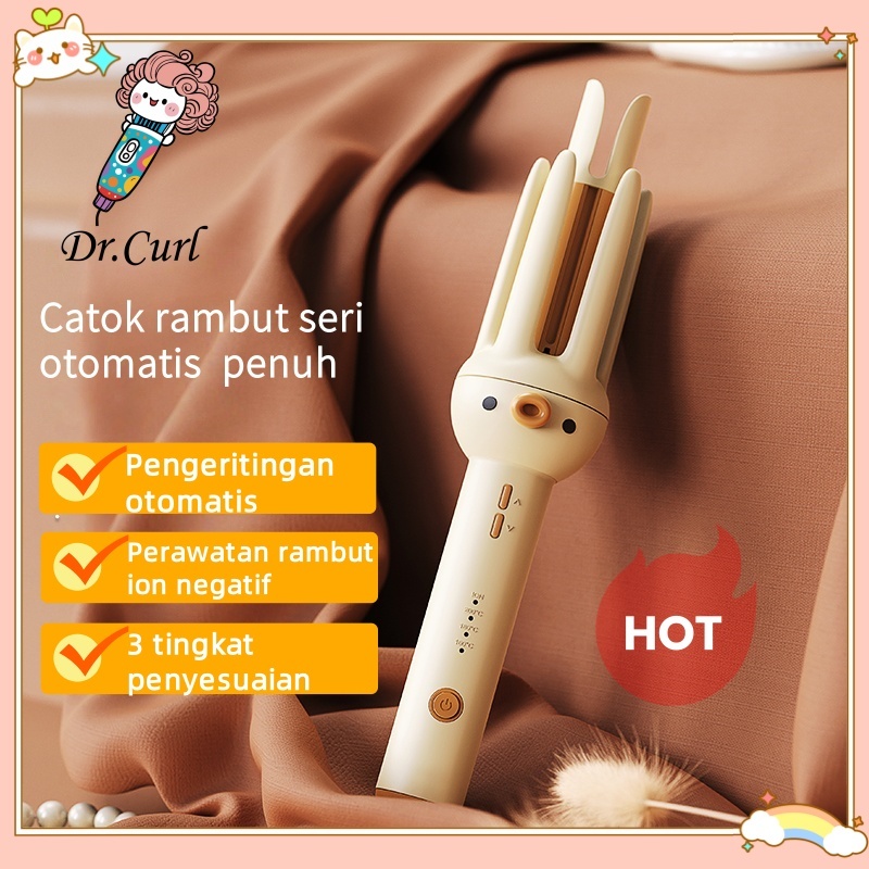 Jual Dr.Curl Catokan Curly Otomatis Curly Rambut Silinder besar 32mm ...