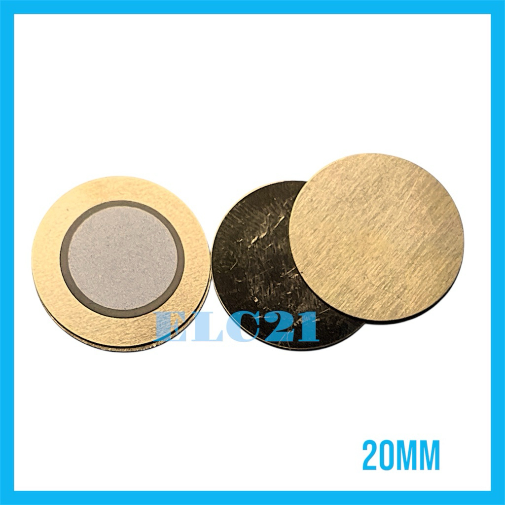 Jual Piezo Sensor Piezoelektrik 20MM Sensor Piezoelektrik 20MM | Shopee ...