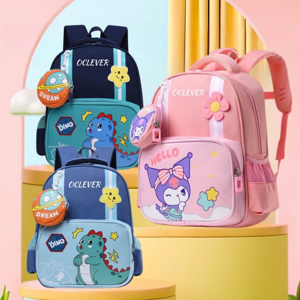 Jual MIKADO - BK235 Tas Sekolah 1 Set Lengkap Ransel Anak Sekolah Tas Sekolah Anak Tas Ransel ...