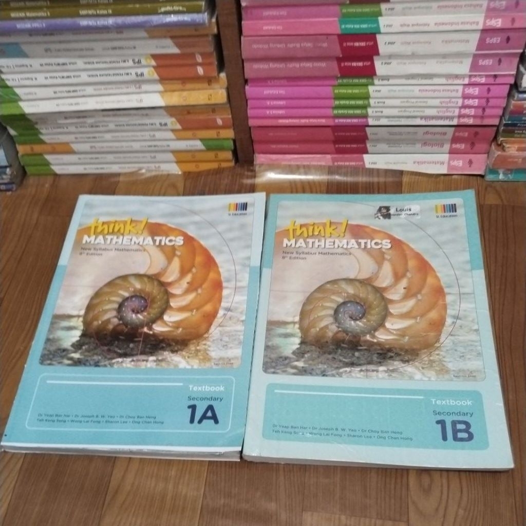 Jual Buku Think Mathematics Textbook Secondary 1A 1B | Shopee Indonesia