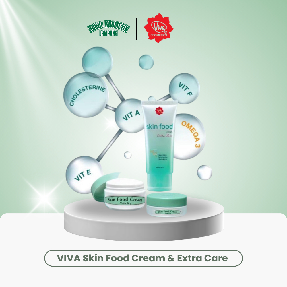 Jual VIVA Skin Food Cream & Extra Care 22gr, 30gr, & 50gr | Shopee ...