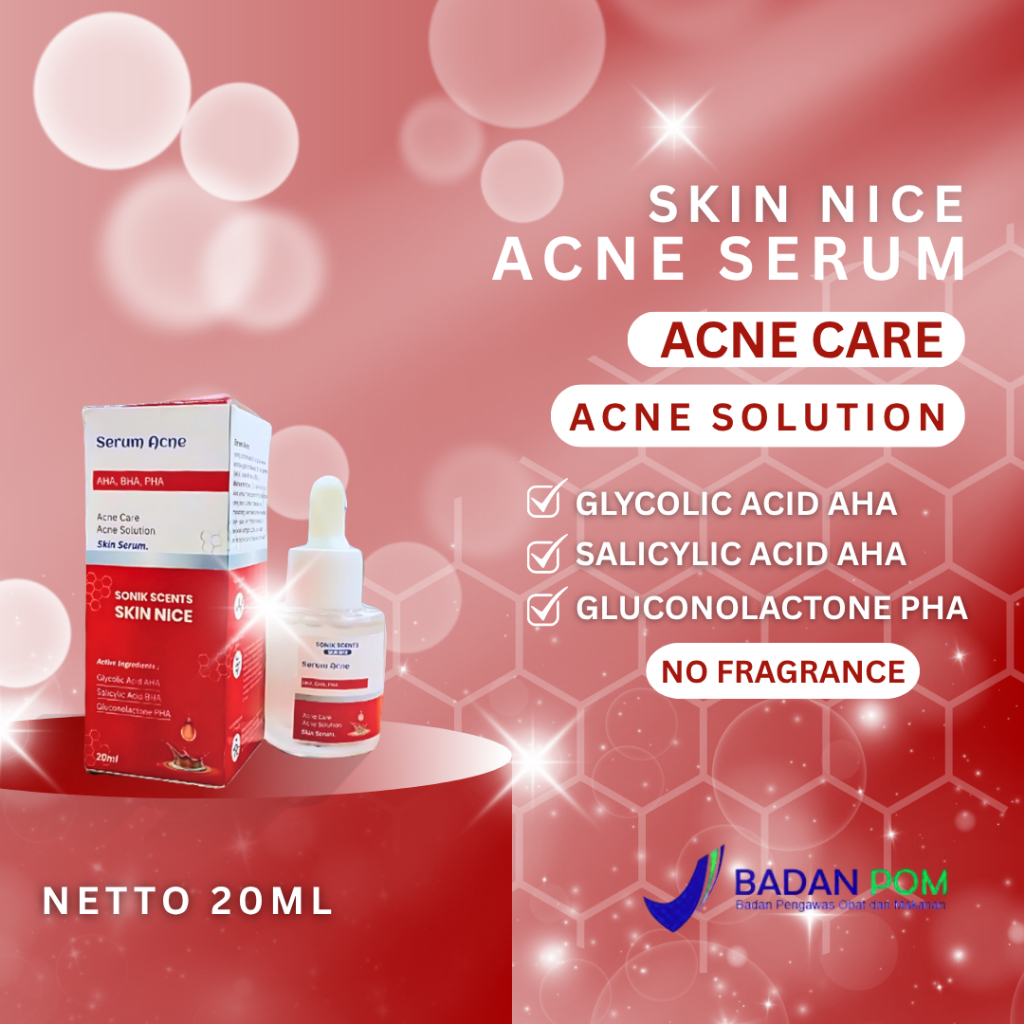 Jual Serum Skin Nice Clear Acne AHA, BHA, PHA 20 ml untuk Kulit Wajah ...