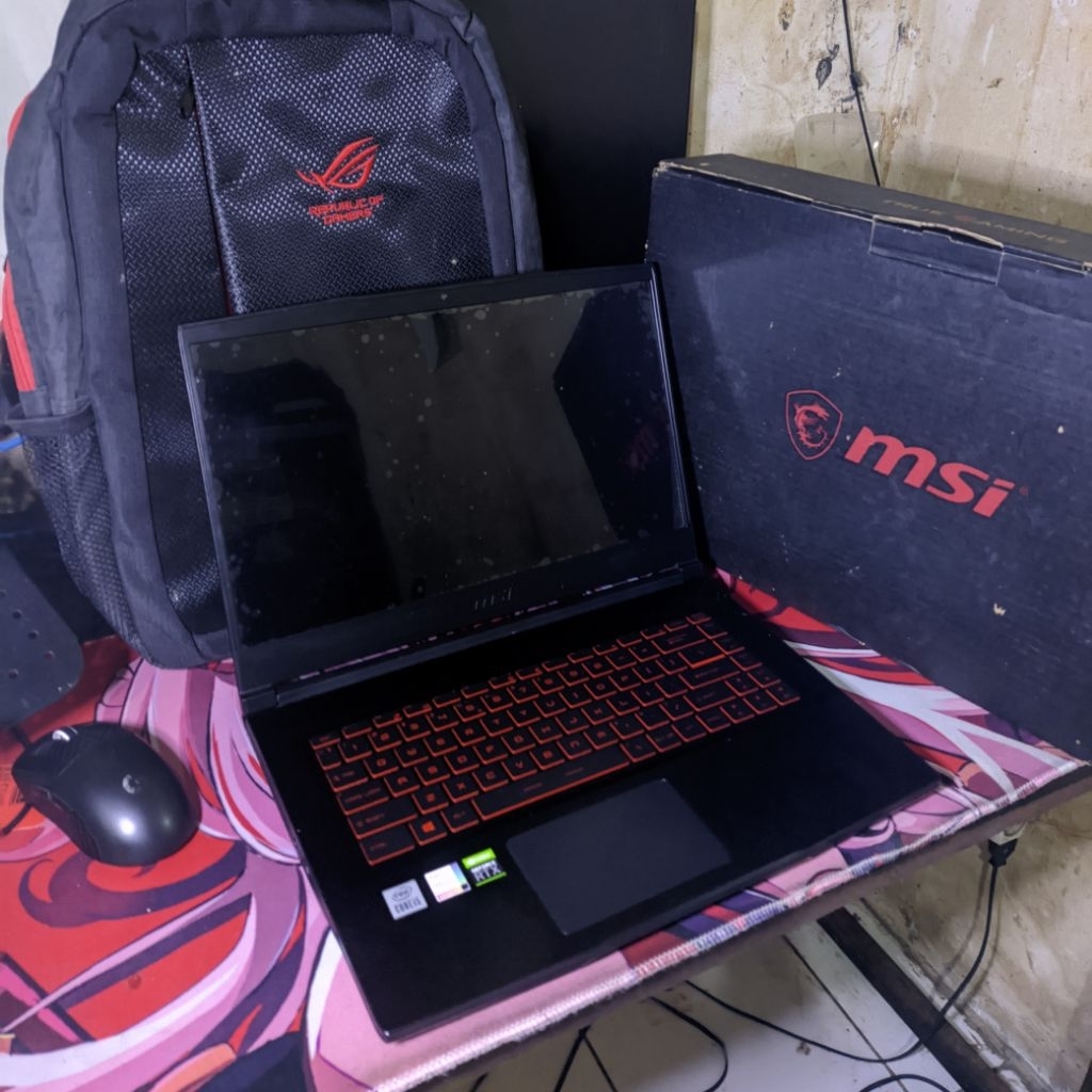 Jual MSI GF65 Thin 10UE Core i5 10200H 16GB RAM 512GB SSD RTX 3060 6GB ...