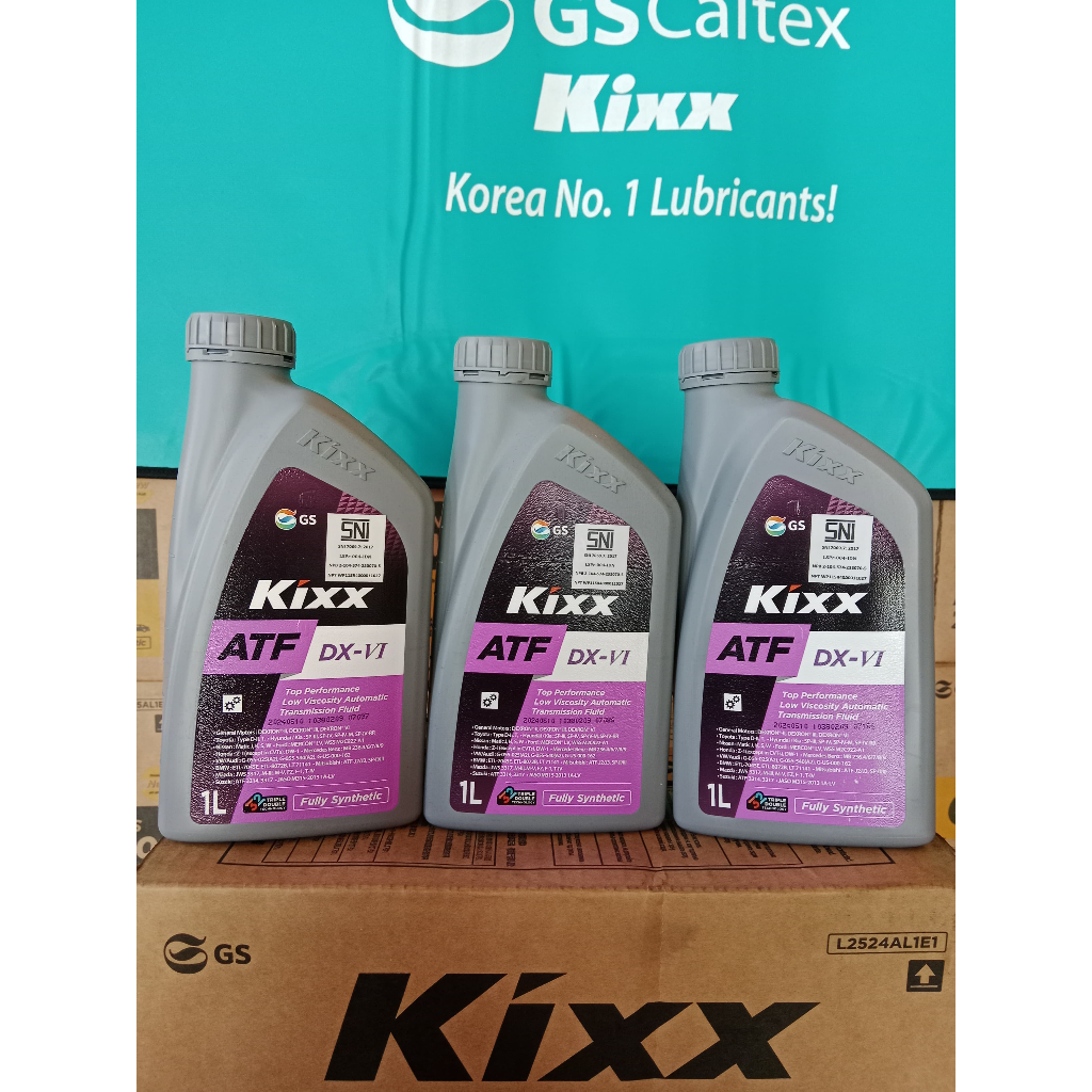 Jual OLI KIXX ATF DX - VI FULLY SYNTHETIC Automatic Transmission Fluid 1 LITER | Shopee Indonesia