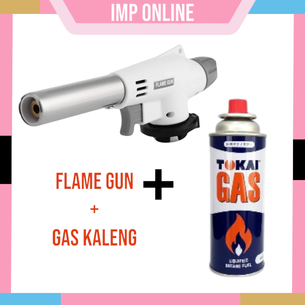 Jual IMP- Gas Torch Portable Flame Gun Blow Torch BBQ Gas Torch 920 ...