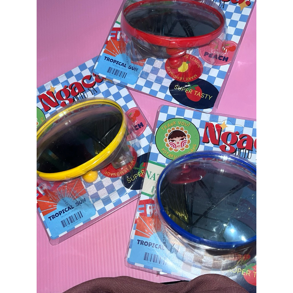 Jual mini convex mirror / kaca cembung mini hiasan cermin pajangan ...