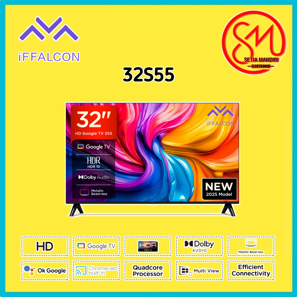 Jual TCL 32 Inch Smart Google TV 32G9 & IFFALCON 32S55 2K FHD - Google Audio - WiFi - Digital ...