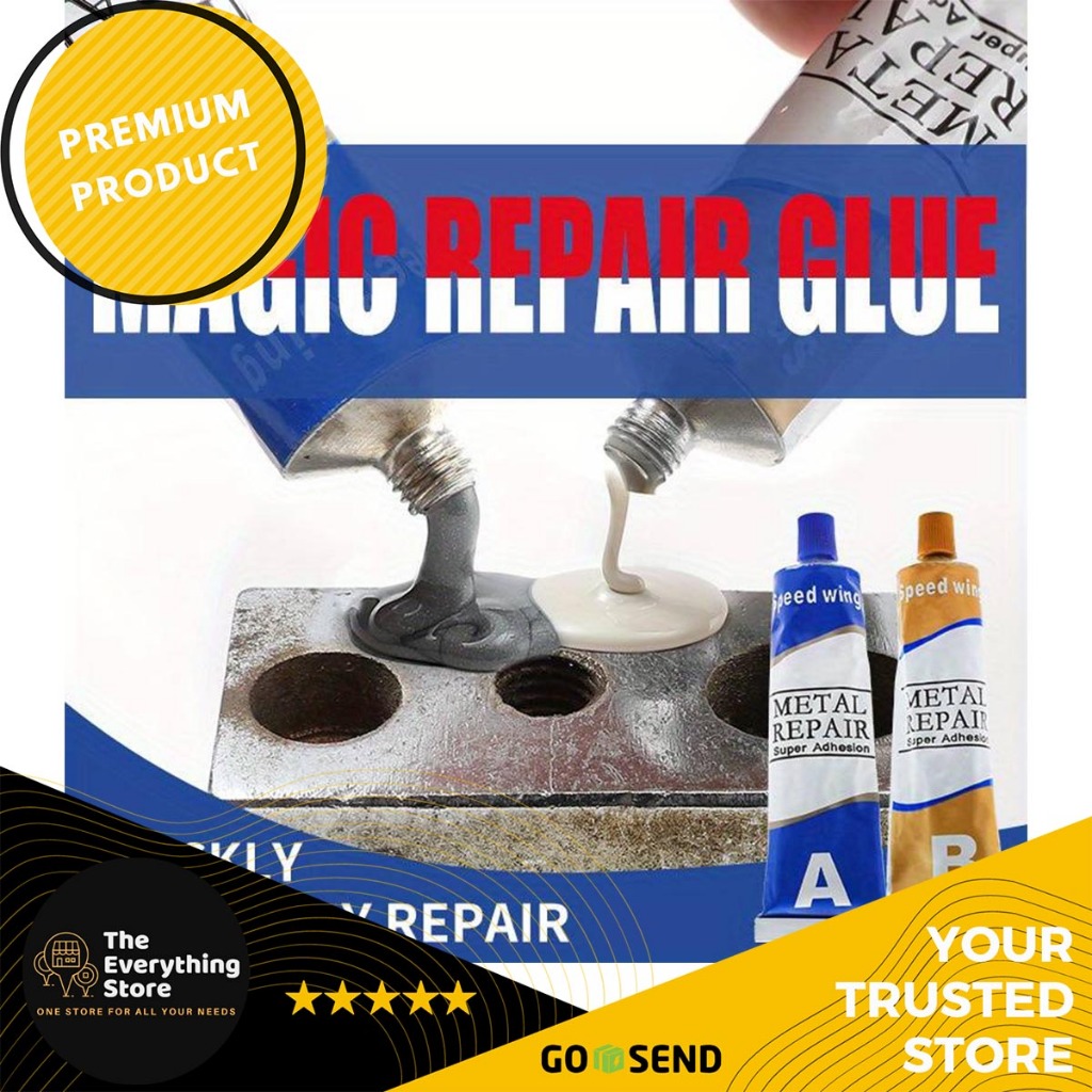 Jual Lem AB Besi Super Kuat Tahan Panas Lem Besi Kayu Kaca Plastik ...