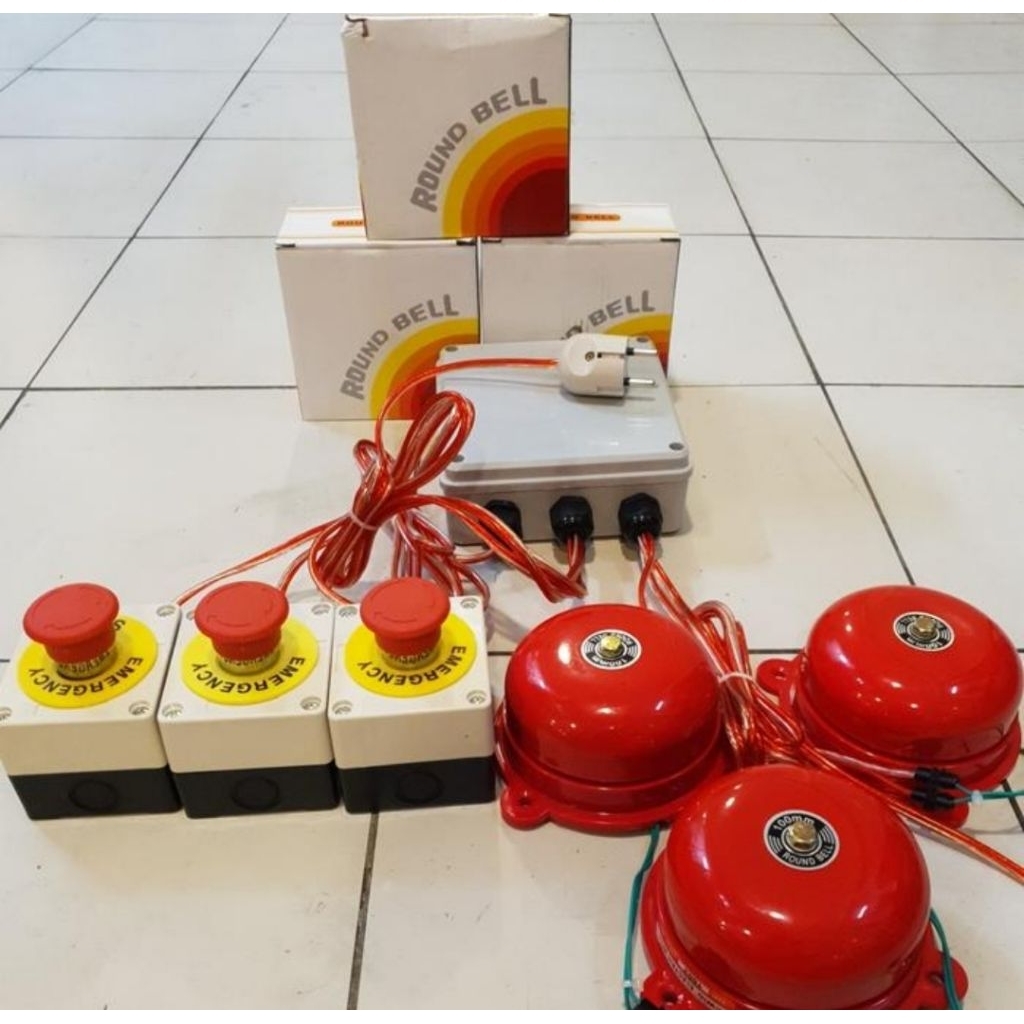 Jual Sirine Fire Alarm /Sirine Bell Istirahat Sekolah,kantor,pabrik 3 ...