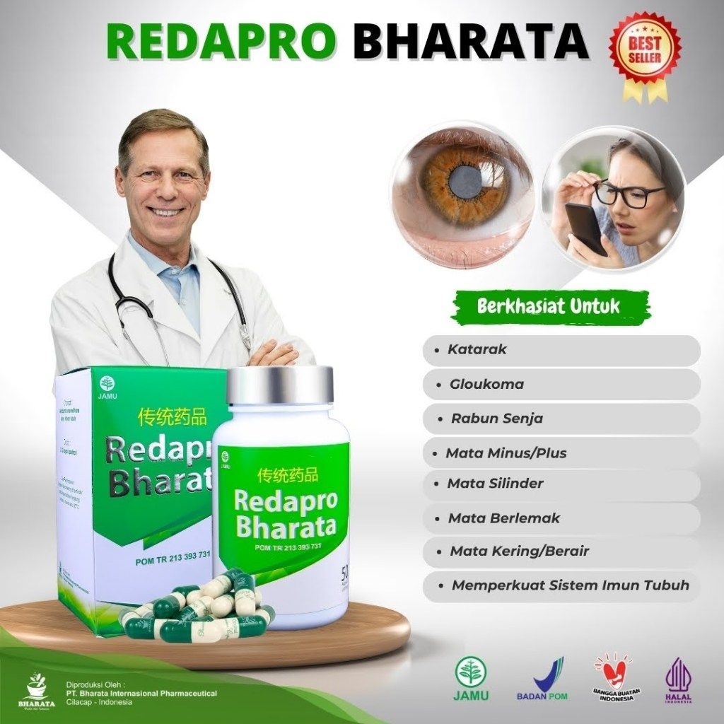 Jual Obat Katarak Rabun Senja Rabun Jauh Dekat Silinder Glukoma Redapro ...