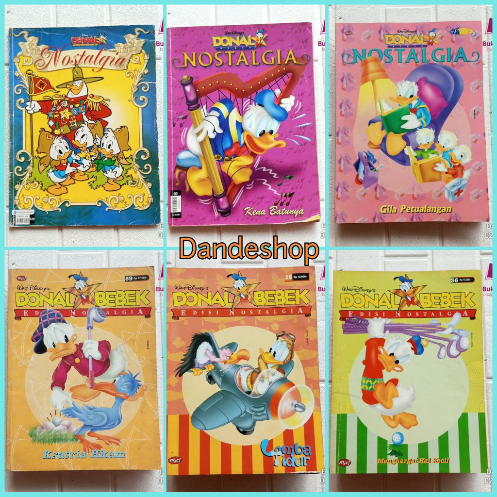 Jual Komik Donal Bebek edisi Nostalgia - Ukuran Besar & Tebal | Shopee Indonesia