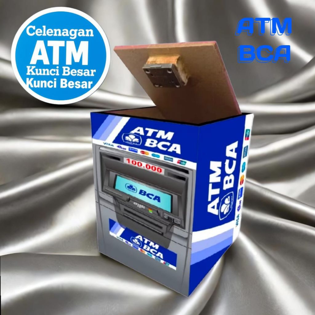 Jual Celengan ATM dengan Kunci Ganda ukuran Jumbo Besar Celengan ATM ...