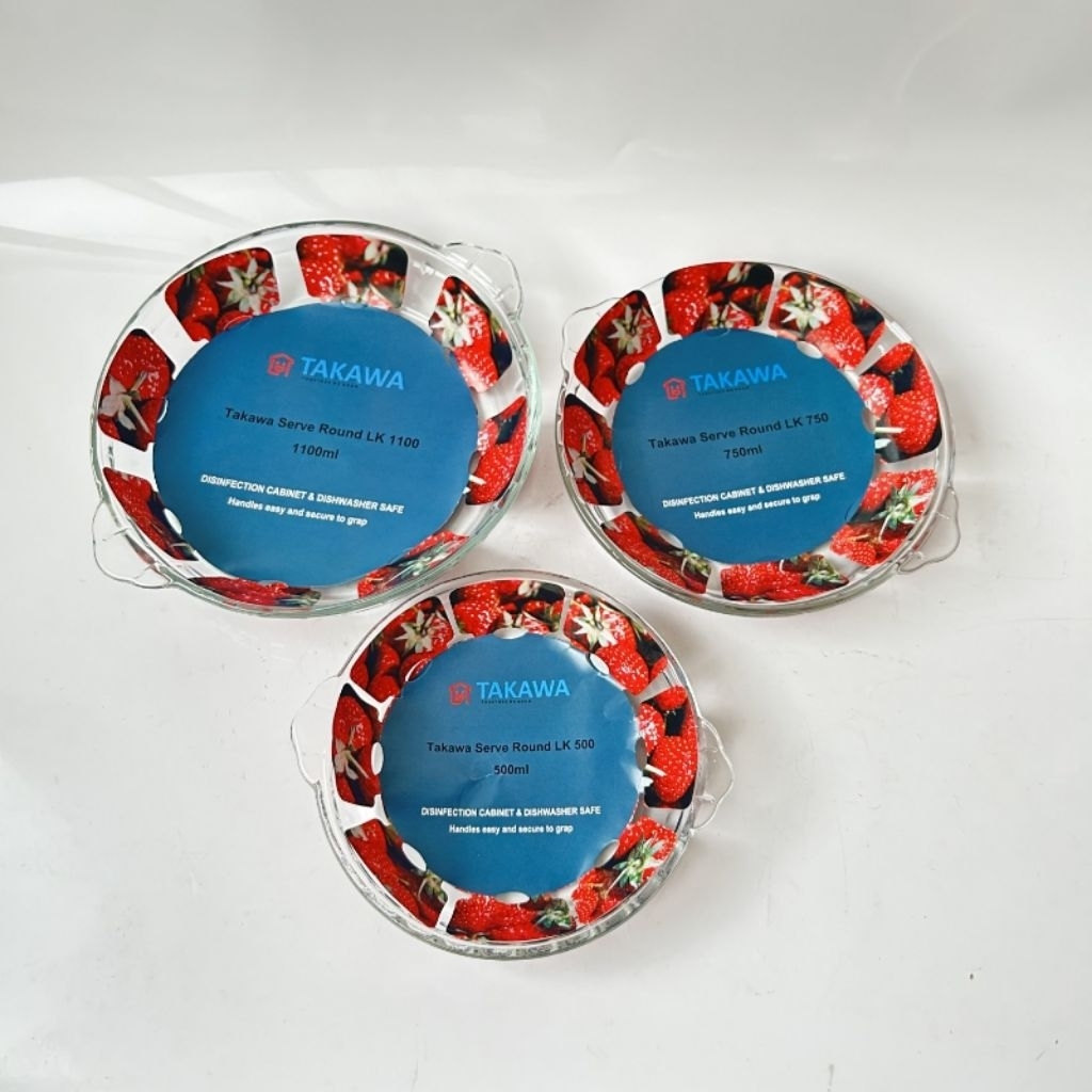 Jual Takawa Bake & Serve Round Kaca/Bake & Serve Round Takawa Kaca ...