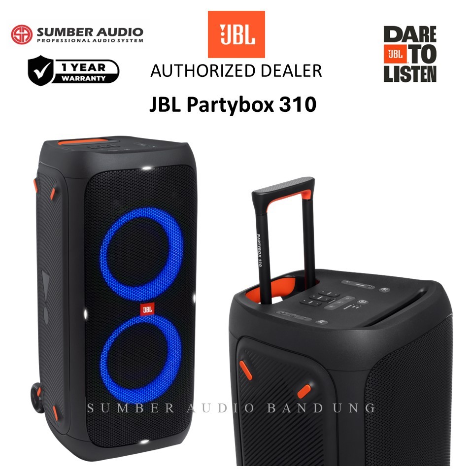 Jual JBL Partybox 310 Speaker Portable JBL 310 Bluetooth Speaker ...