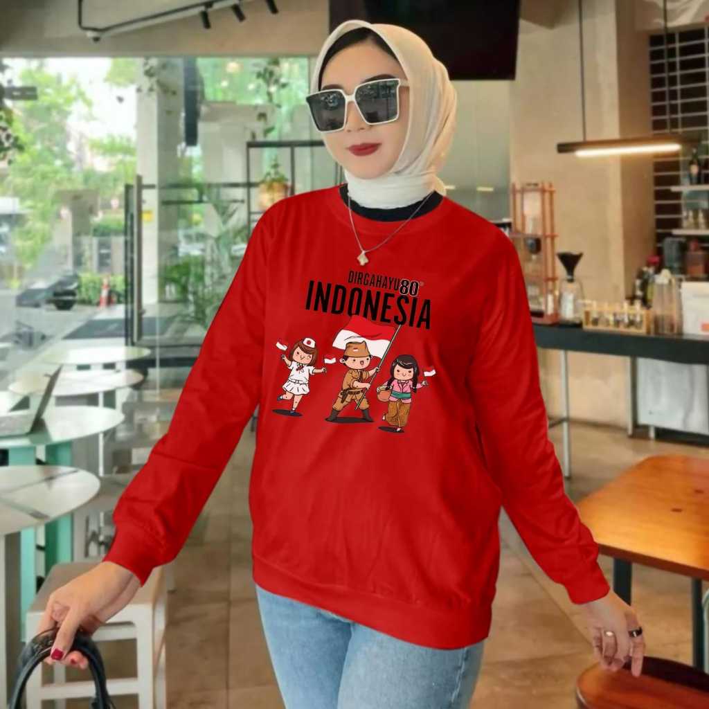 Jual Kaos Hut Ri Ke 80 Merput Dirgahayu Cod Semarak Baju Agustusan Atasan 17 Agustus 2025 Bju ...