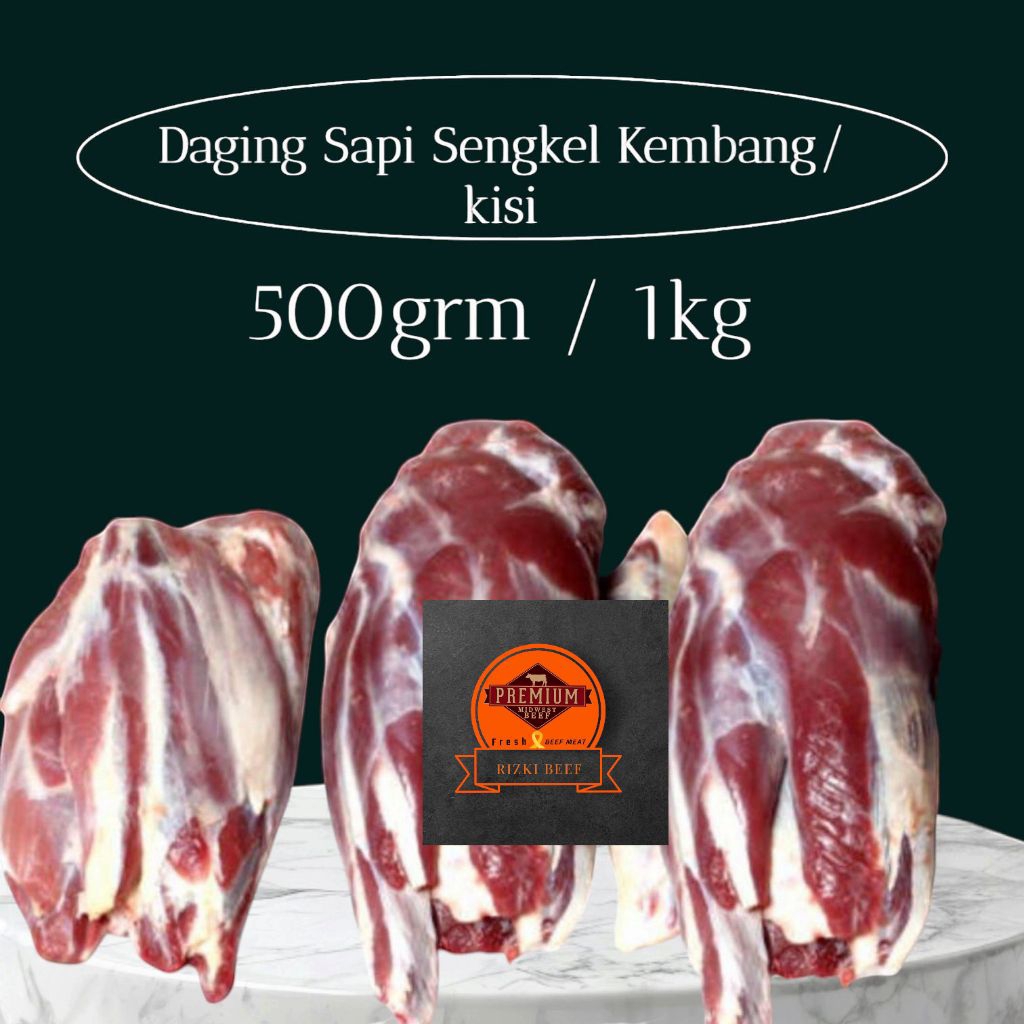 Jual Daging Sapi Sengkel 500g-1kg Sengkel Kembang Daging semur/soto ...