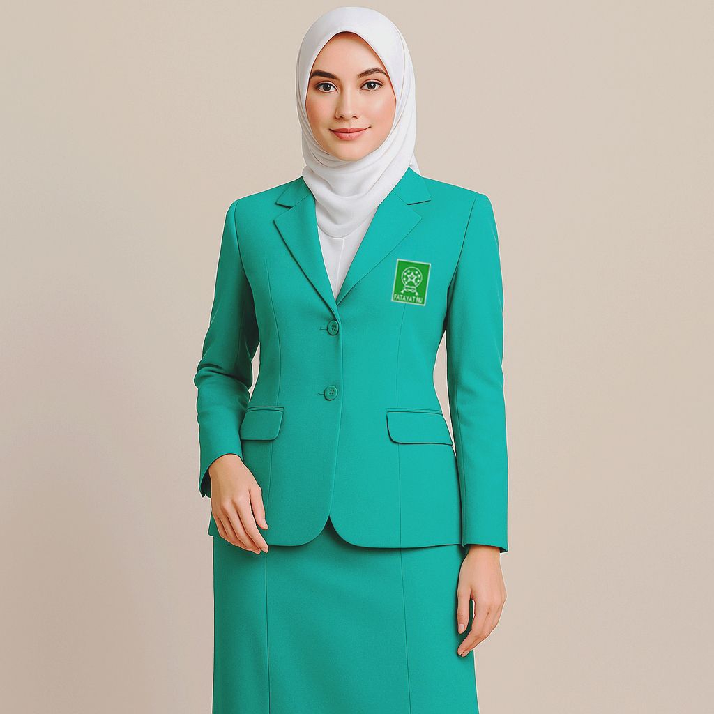 Jual JAS WANITA FATAYAT NU NASIONAL – Setelan Resmi Hijau & Tosca ...