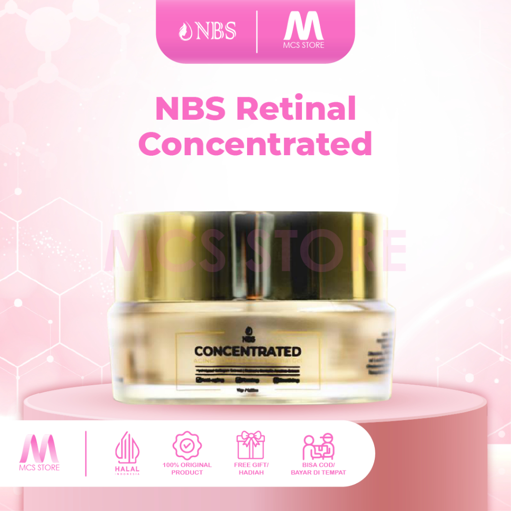 Jual MCS Store - NBS Retinal Concentratred Aging Complex | Untuk Flek Pada Wajah - 10 gr ...