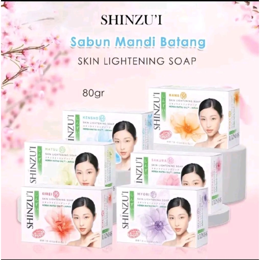 Jual 12 PCS SABUN BATANG SHINZUI /80GR PAKET 12 PCS/1 LUSIN | Shopee ...