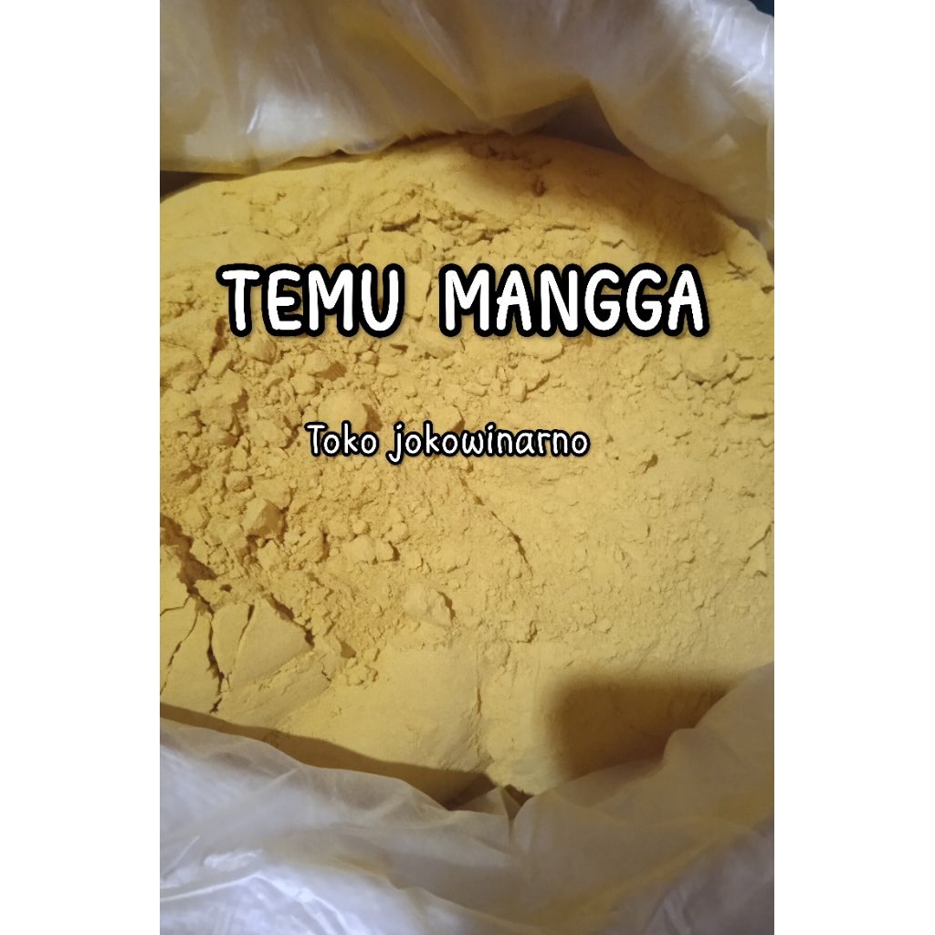Jual TEMU MANGGA BUBUK HALUS / KUNYIT MANGGA / CURCUMA MANGGA 250 Gram ...