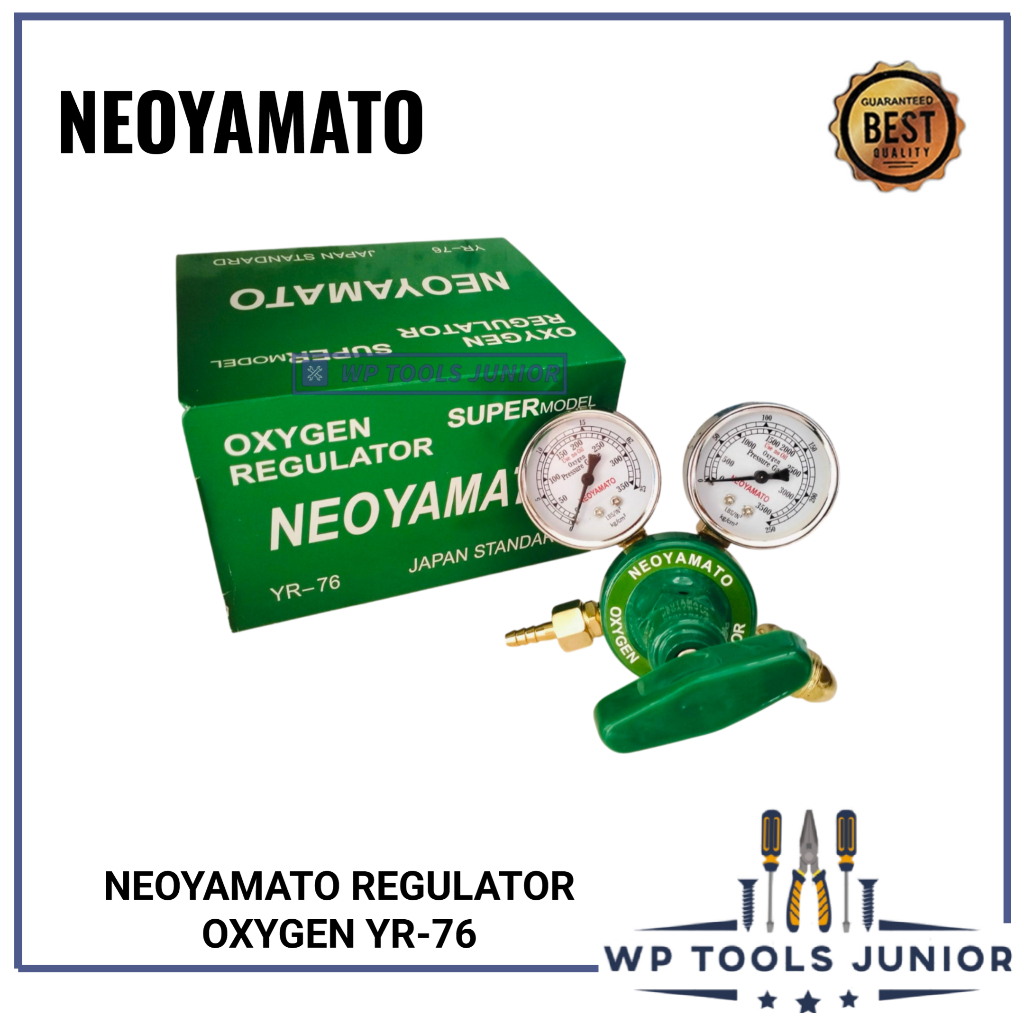 Jual NEOYAMATO YR-76 Regulator Tabung Gas Oxygen Oksigen Untuk Las Regulator Las Tabung Oksigen ...