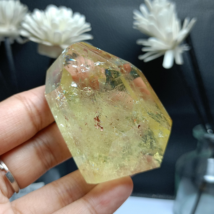 Jual Batu Natural Citrine Quartz Freefrom Rainbow (2) | Shopee Indonesia
