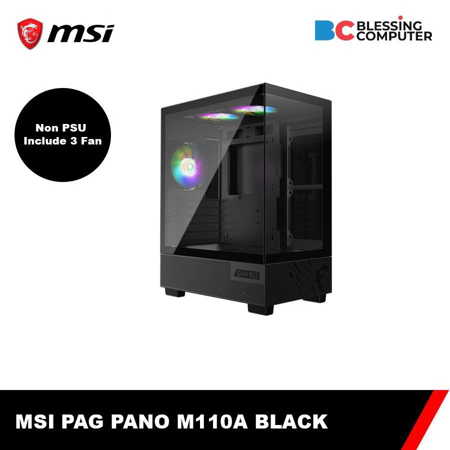 Jual Casing MSI PAG PANO M110A BLACK | Shopee Indonesia
