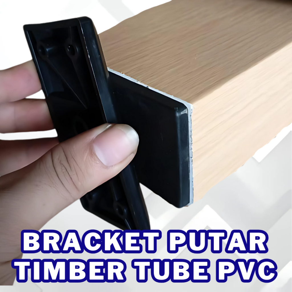 Jual Bracket Putar Untuk Hollo PVC Timber Tube Indoor | Shopee Indonesia