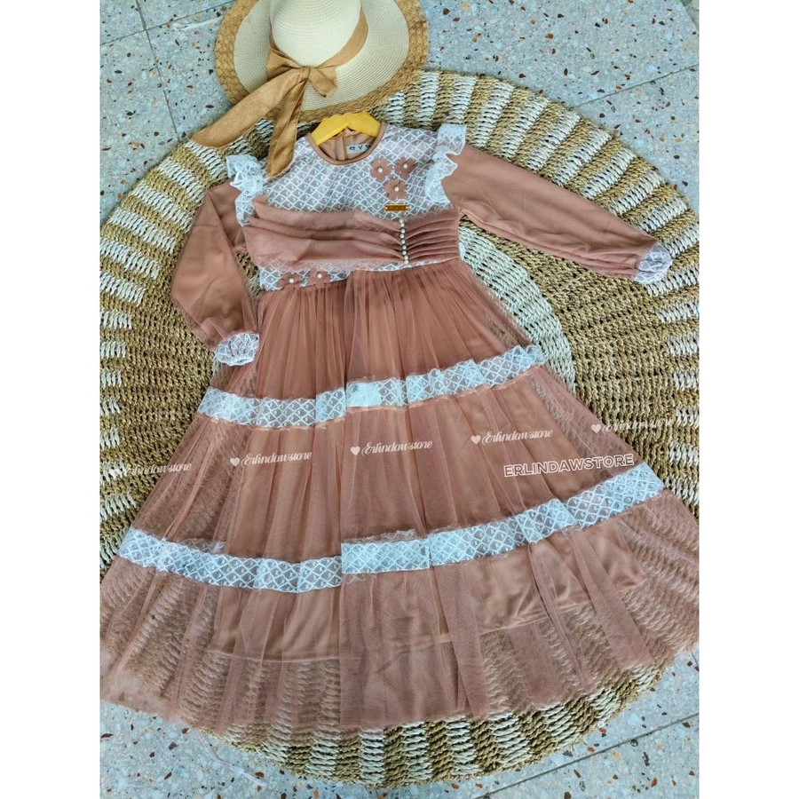 Tampil Kompak dengan Gamis Couple Ibu Anak yang Serasi - Info Cantika ...