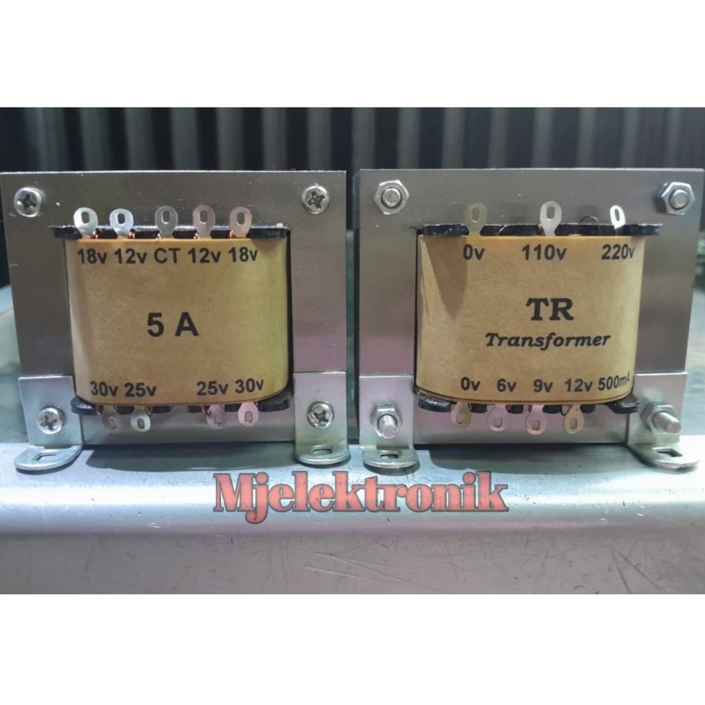 Jual Travo Tronik 5A CT 30V travo kecil Travo Oki 5 Amper CT 30V ...
