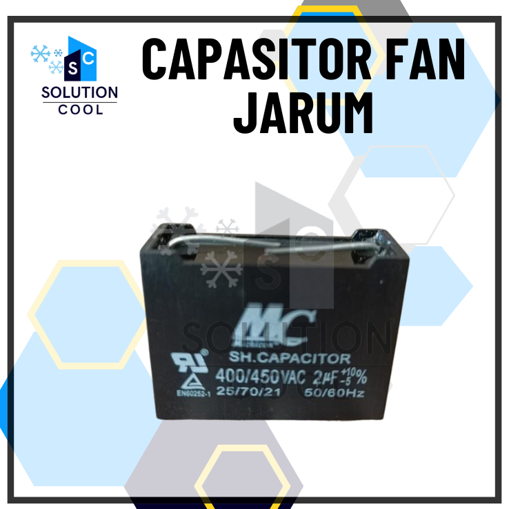 Jual Kapasitor Kipas / Capasitor Fan AC Jarum 1.5uF, 2uF, 2.5uF ...