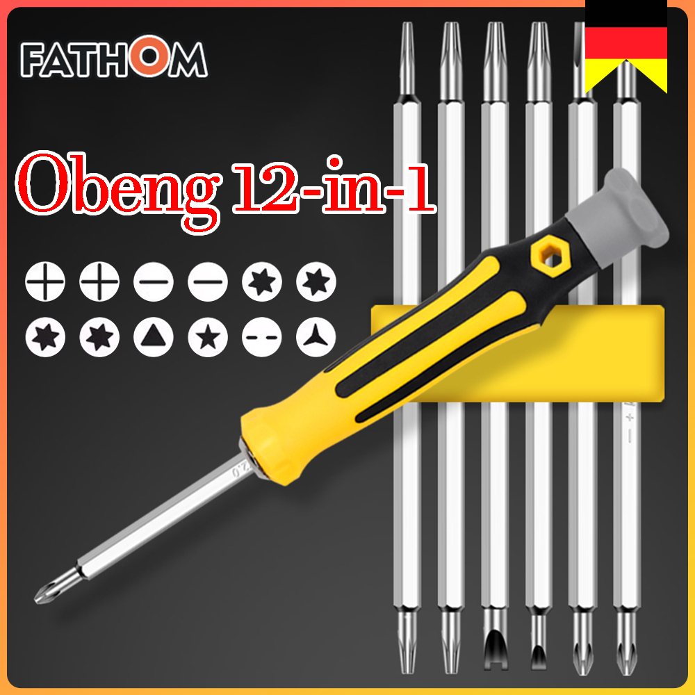 Jual Set Obeng Bentuk Unik Phillips Torx Segitiga Slot Dua Ujung Rumah ...