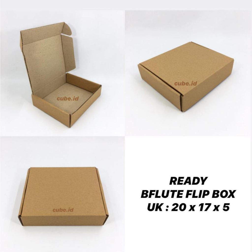 Jual DUS MODEL FLIP UK 20 x 17 x 5cm | Shopee Indonesia