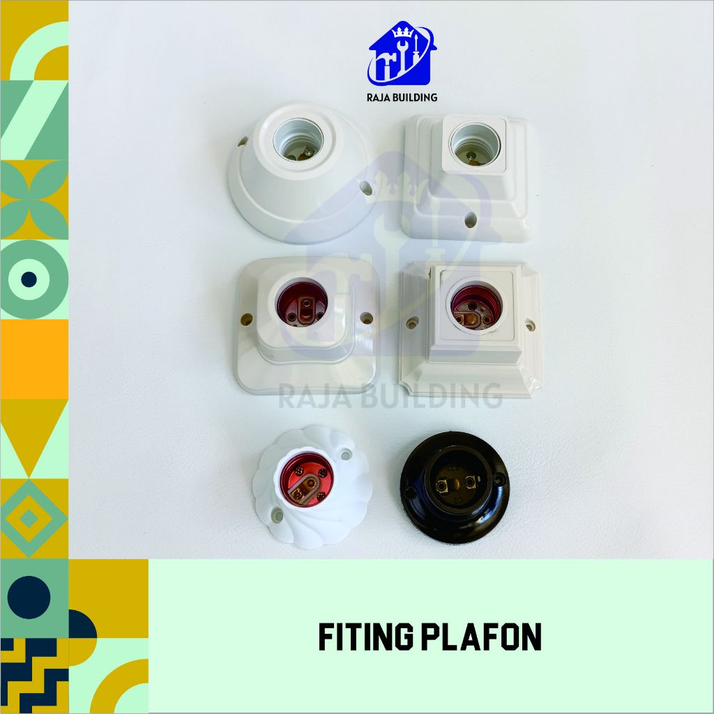 Jual FITING PLAFON/FITTING PLAFON/FITING LAMPU HIAS PLAFON/FITING ...